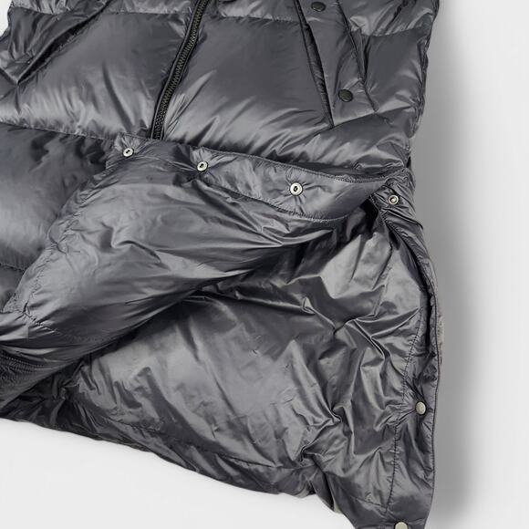 Yves Salomon | Jackets & Coats | Yves Salomon Long Down Jacket Lambswool Collar Womens Us 8 Eu 4 ...